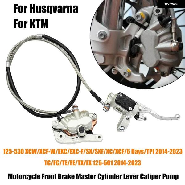 KTM XCW XCFW EXC EXCF SX SXF XC XCF HUSQVARNA TC FC TE FE TX FX バイク フロントブレーキ キャリパー マスター シリンダー 2014-2023 カスタム パーツ アクセサリーH...