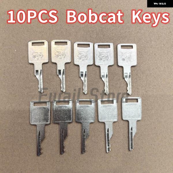 ボブキャット スキッドステアローダーミニショベル用 D250 点火 キー 10個 6693241 カスタム パーツ アクセサリーHigh-concerned chemical:NoneBrand Name:NoEnName_NullOrig...