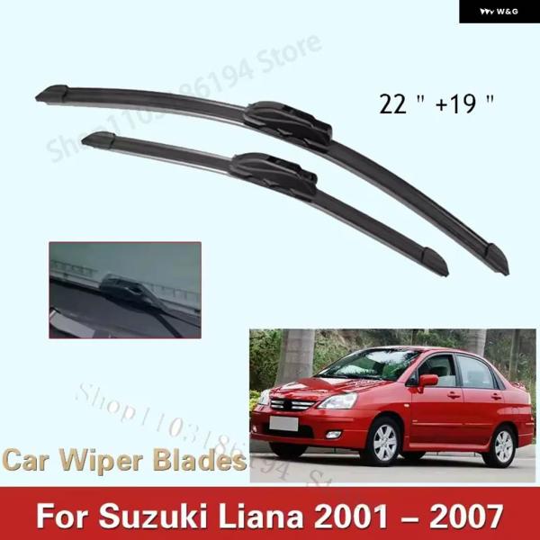 ワイパー LHD フロント ワイパー ブレード リアナ 2001 - 2007 フロントガラス フロント ウィンドウ 22インチ 19インチ カスタム パーツ アクセサリーHigh-concerned chemical:NonePlacem...