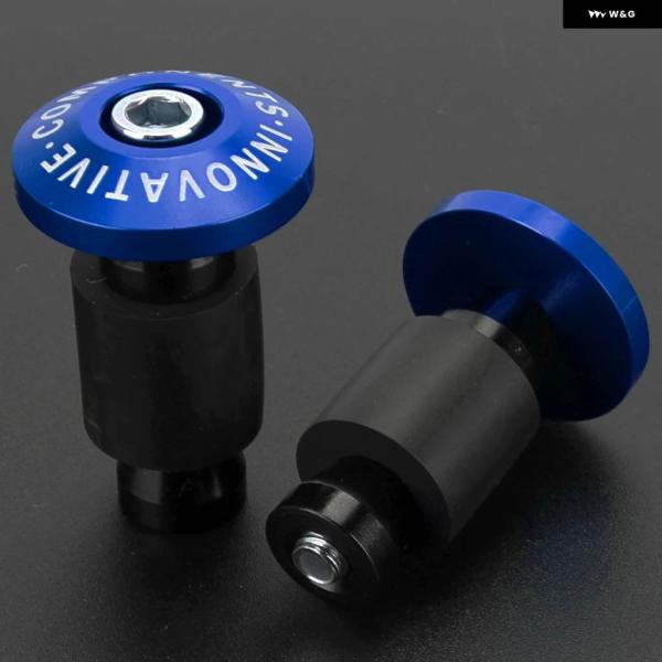 22MM オートバイ ハンドルバー バーエンド ハンドルバー キャップ GSXR GSX-R 600 750 1000 K1 K2 K3 K4 K5 K6 K7 K8 K9用 カスタム パーツ アクセサリーProtective parts:...