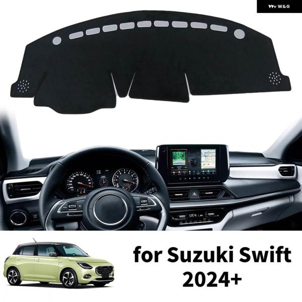 スイフト 2024 - 26 ダッシュボード マット 2007 - 2023 パッド カスタム パーツ アクセサリーHigh-concerned chemical:NonePosition:Left RudderMaterial:synth...
