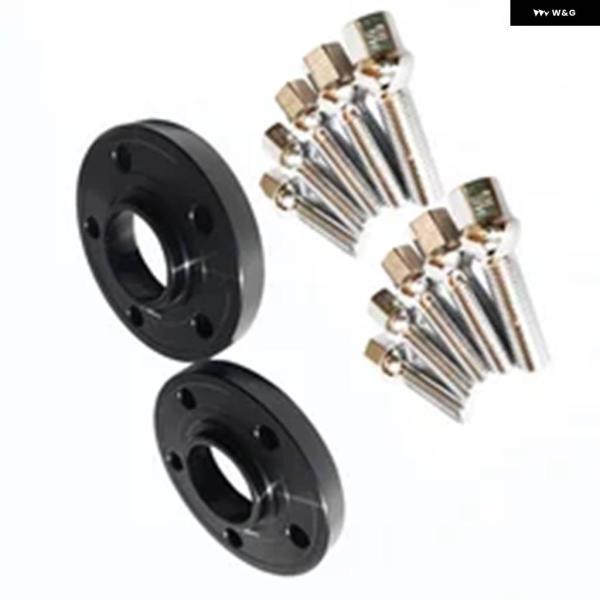 15MM 5X112 57.1 セントリックボア 6061-T6 ホイール スペーサー エクステンド45MM ボールシェイプ 14X1.5 フォルクスワーゲン グロフ GTI用 カスタム パーツ アクセサリーHigh-concerned c...