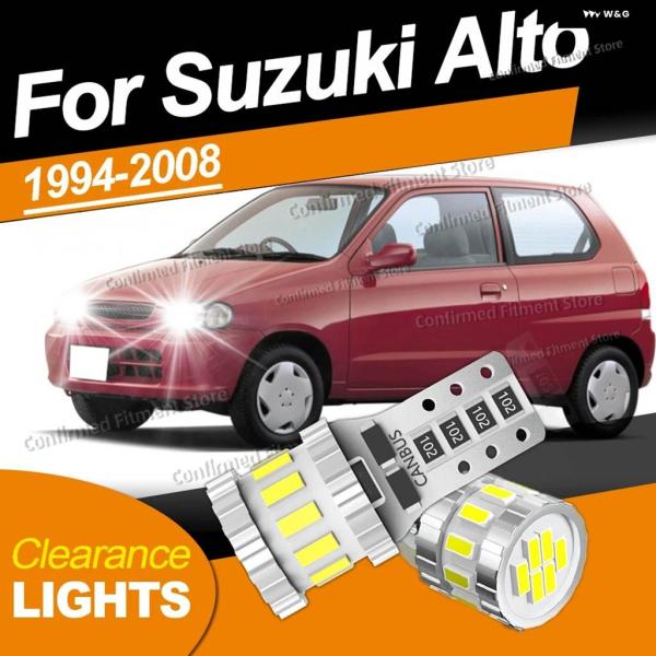 アルト 1994-2008 2000 - 07 2個 CANBUS カー W5W T10 LED クリアランスライト カスタム パーツ アクセサリーHigh-concerned chemical:NoneVoltage:12 VInterf...