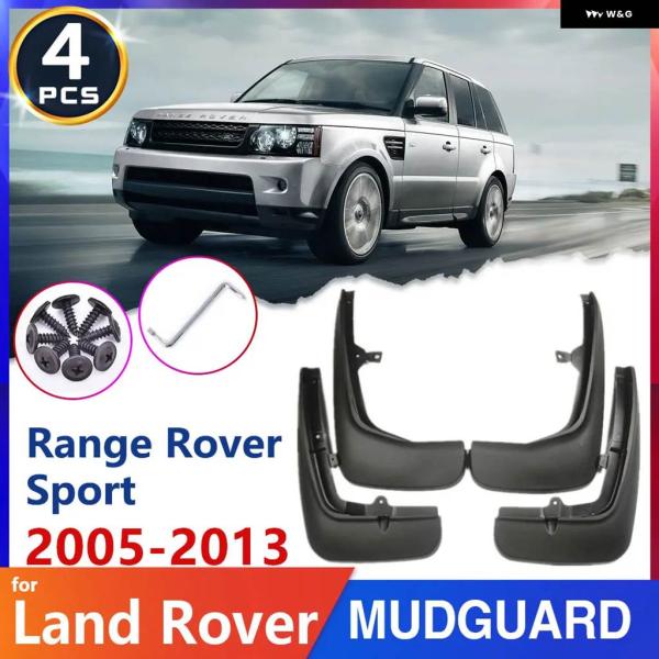 ランドローバー レンジローバー スポーツ 2005~2013 L319 L320 車用フェンダー マッド フラップ マッドガード 車用 ステッカー カスタム パーツ アクセサリーHigh-concerned chemical:NoneCat...