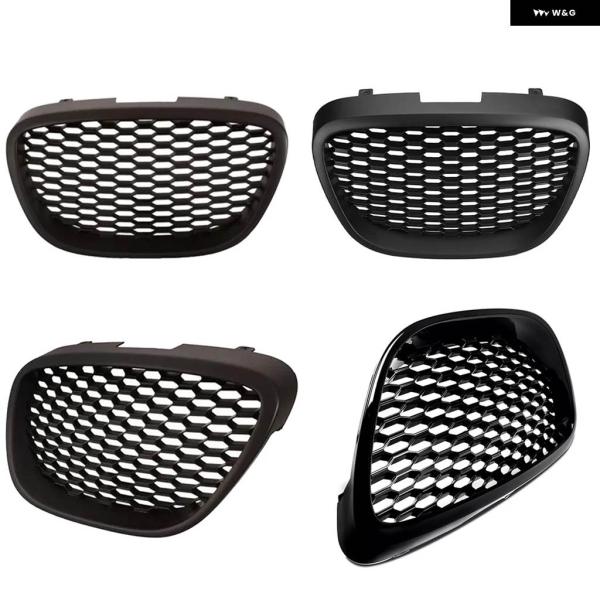 メッシュバッジなし グリル フロントハニカム グリル SEAT LEON MK2 1P 2006 - 09用 カスタム パーツ アクセサリーHigh-concerned chemical:NoneSpecial Features:Front...