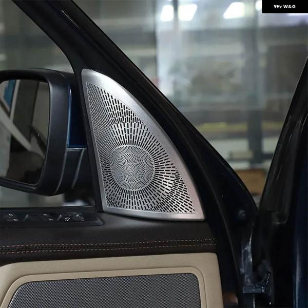 ランドローバー レンジローバー スポーツ L320 2010-13 車ドア ツイーター オーディオ スピーカー カバー トリム ステッカー 車用 カスタム パーツ アクセサリーHigh-concerned chemical:NoneItem...