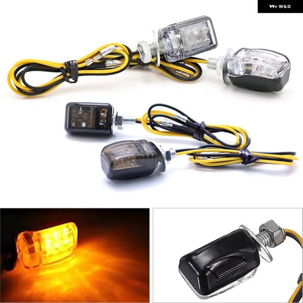 オートバイ ミニウィンカー 12V 6MM オートバイ ウィンカーライト インジケーター ランプ ホンダ ヤマハ カワサキ ウィンカー カスタム パーツ アクセサリーBattery Included:NoHigh-concerned che...