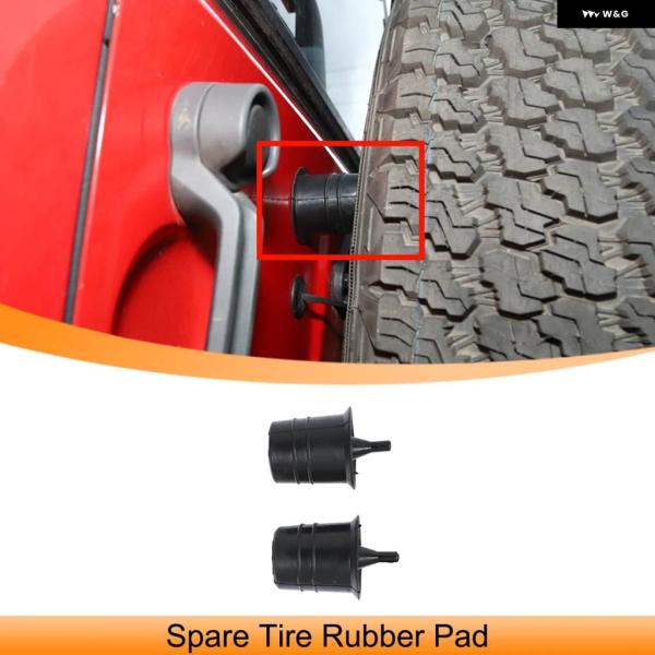トランク スペアタイヤゴム パッド マットカバー ジープ ラングラー JK 2007-2017 JL グラディエーター JT 2018-2024 パーツ用 カスタム パーツ アクセサリーHigh-concerned chemical:Non...