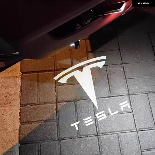 テスラ モデル3 S X Y サイバー トラック ロードスター SPACEX用 2個 車ドアプロジェクターランプ ウェルカムライト カスタム パーツ アクセサリーHigh-concerned chemical:NoneBrand Name:...