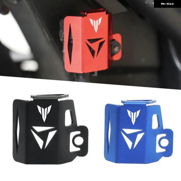 MT リアブレーキフルード リザーバー ガードカバー ヤマハ MT07 FZ07 MT09SP FZ09 MT03 MT10 MT25 MT125 オイルタンク プロテクター カスタム パーツ アクセサリーProtective parts:...