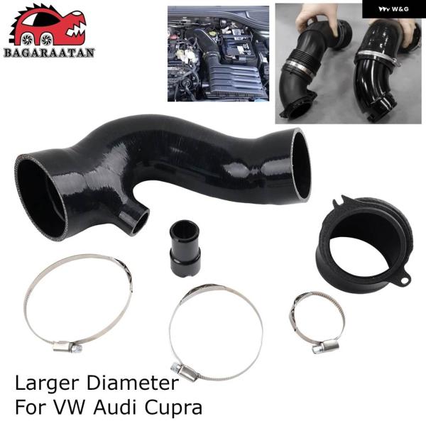 VW アウディ CUPRA TURBO用 インレットエルボ インテークホース シリコン EVO 用 VOLKSWAGEN GOLF 8 ARTEON TIGUAN用 エアインテークパーツ カスタム パーツ アクセサリーHigh-concer...
