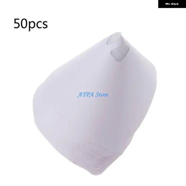 50個メッシュペーパーペイントストレーナーペーパーペイント円錐形ストレーナーメッシュ フィルター コーンストレーナー漏斗ホビー塗装用 カスタム パーツ アクセサリーHigh-concerned chemical:NoneItem Lengt...