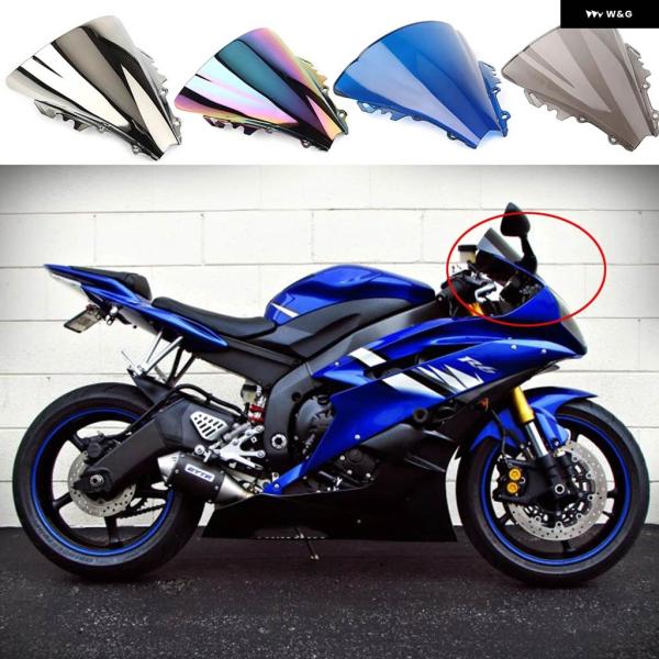 ヤマハ YZF-R6 2003-2005 オートバイ フロントウインドシールド/ ウインドスクリーン カスタム パーツ アクセサリーHigh-concerned chemical:NoneItem Weight:0.6kgItem Heig...