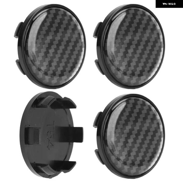 4個ホイールセンターキャップ カーボン スタイル センターハブキャップカバー 外径54MM カーリムハブキャップ カスタム パーツ アクセサリーHigh-concerned chemical:NoneItem Weight:53gCount...