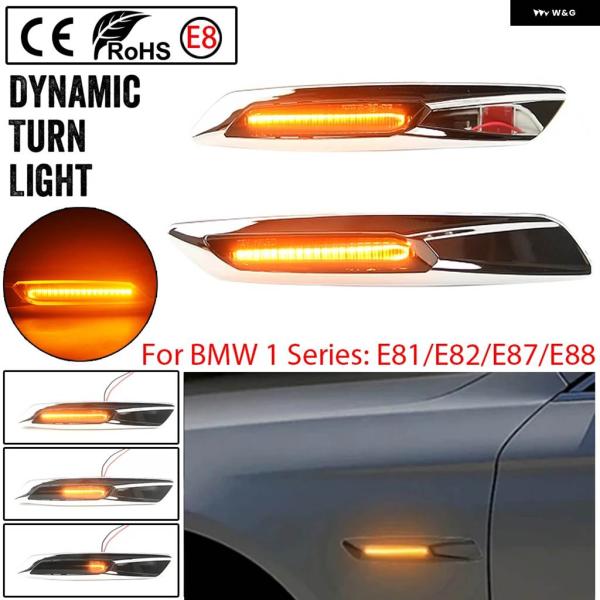 LED ダイナミックウィンカーランプ 12V 2007-2012 BMW 3シリーズ E93 328I 335I 335IS サイドマーカー カスタム パーツ アクセサリーHigh-concerned chemical:NoneVoltag...