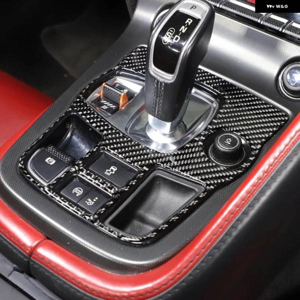 ジャガー Fタイプ 2013-2022 ソフトカーボンカーギア インジケーター フレーム カバー トリム ステッカー 飾 カスタム パーツ アクセサリーHigh-concerned chemical:NoneItem Weight:300g...