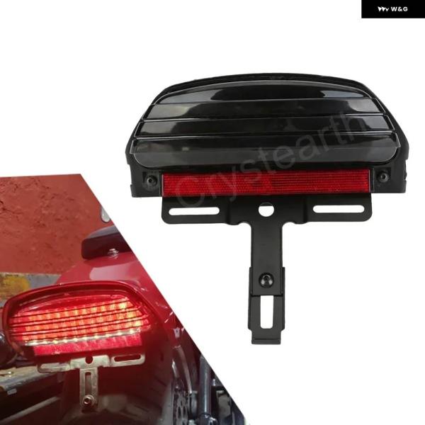 オートバイ トライバーフェンダーLED ランニングブレーキ テールライト ハーレー ダイナ ファットボブ ソフタイFXST FXSTB FXSTC FXSTS FLSTSB 2006年以降 カスタム パーツ アクセサリーHigh-conce...