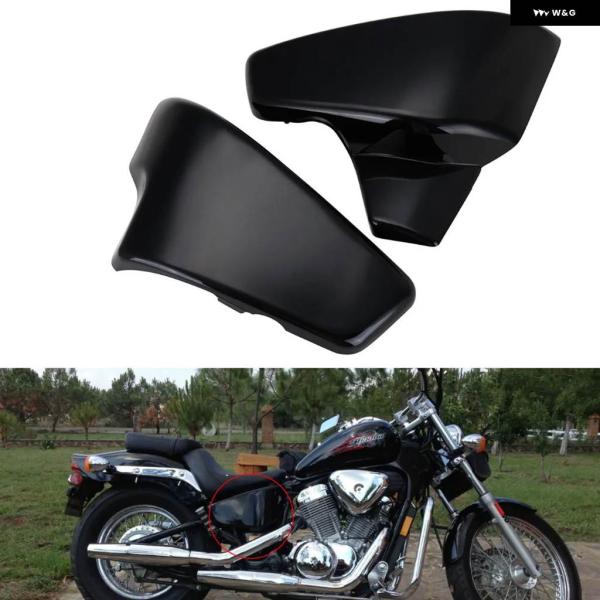 ザイテンデッケル バッテリーサイド フェアリング カバー アブデックン ホンダ VT 600 OW VLX デラックス スティード 400VLS カスタム パーツ アクセサリーSpecial Features:motorcycle Tank...