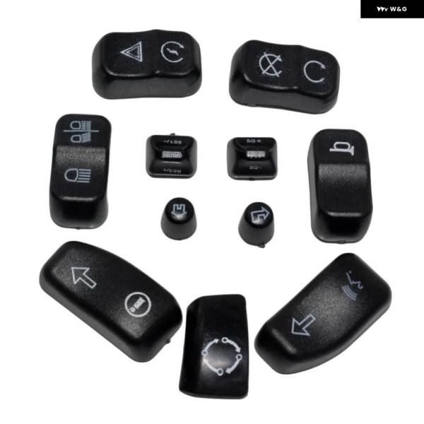 ハーレー エレクトラグライド 2014-2017用 ブラック ハンド コントロール ハウジング スイッチカバー ボタン キャップキット 11個 カスタム パーツ アクセサリーHigh-concerned chemical:NoneItem ...