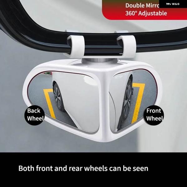 ミラー 前輪補助ミラー 両面ミラー 広角ミラー 360度ミラー 乗用車SUV カスタム パーツ アクセサリーHigh-concerned chemical:NoneModel Name:MQJ100Material:Glass + ABSI...