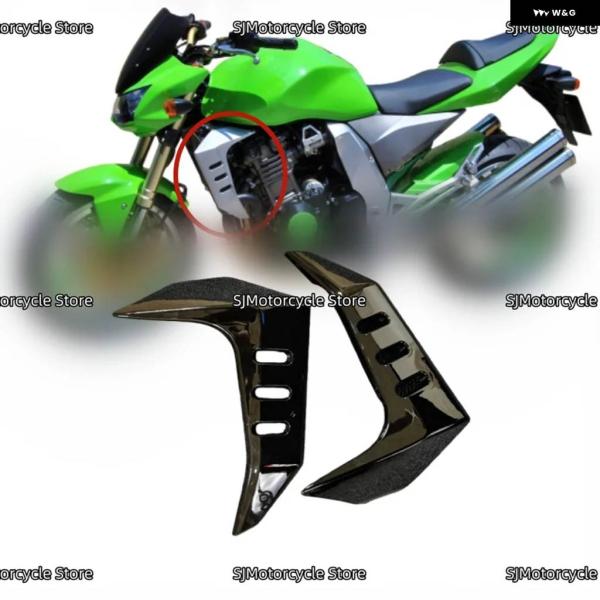 カワサキ Z1000 2003 - 06 オートバイ ラジエーター カバー サイド パネル フェアリング カスタム パーツ アクセサリーHigh-concerned chemical:NoneMotobike Make:KawasakiPa...