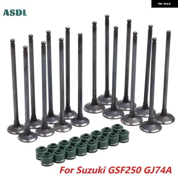 オートバイ 吸気 バルブ 排気 バルブ ステムキット GSF250 GJ74A GSF 250 吸排気 バルブ オートバイ 部品 カスタム パーツ アクセサリーHigh-concerned chemical:NoneItem Length:...