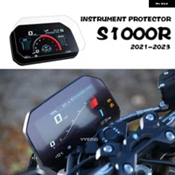 S1000R レトロパーツ オートバイ ダッシュボード スクリーン プロテクター フィルム BMW S1000R 2021 - 2023 カスタム パーツ アクセサリーProtective parts:Instrument Protecti...