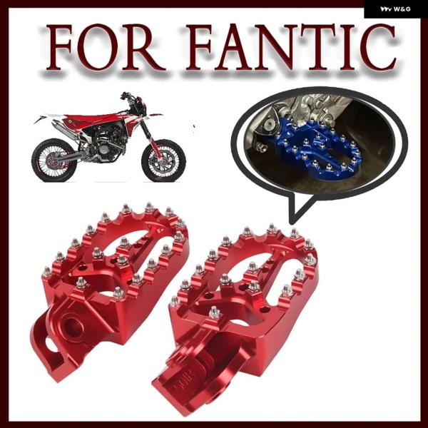 オートバイ フットレスト フットペグ フットレスト フットペダル幅広 フットペグ ファンティック XMF XEF 125 カスタム パーツ アクセサリーHigh-concerned chemical:NoneItem Weight:0kgk...