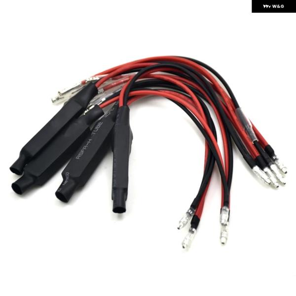 4個 DC 12V オートバイ フラッシャー LED ウインカー インジケーター 抵抗 アダプター ソリューション 点滅しない高速点滅 カスタム パーツ アクセサリーBattery Included:NoHigh-concerned che...