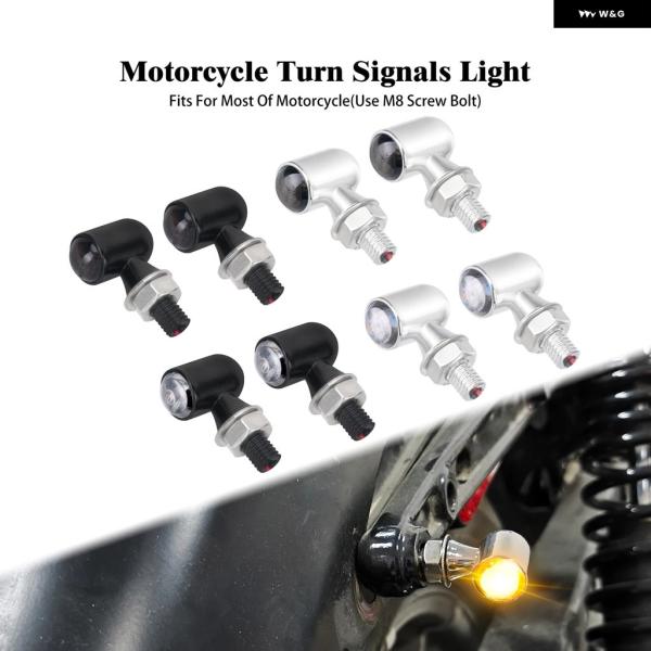 オートバイ ウィンカーLEDライトEマーク インジケーター ウインカー ハーレー ダビッドソン スポーツスター ソフテイル ツーリング BMW フロント/リア ランプ カスタム パーツ アクセサリーBattery Included:NoHi...