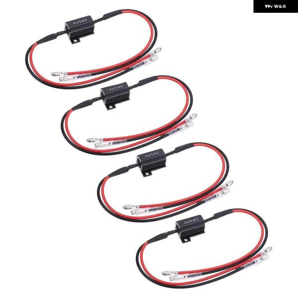 4個 ウィンカーLED バイク ミニ インジケーター ブリンカー負荷抵抗器8Ω抵抗12V 25W カスタム パーツ アクセサリーBattery Included:NoHigh-concerned chemical:NoneOrigin:Ma...