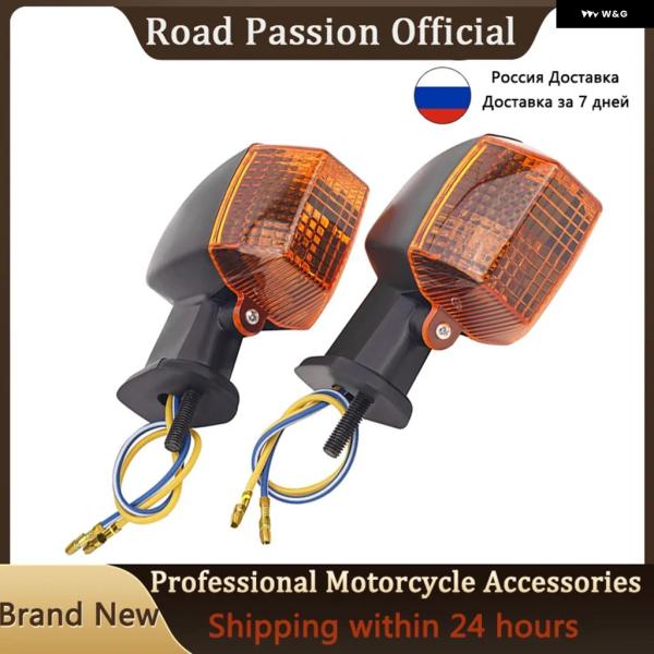 オートバイ ウインカーライト インジケーター ランプ カワサキ ZXR250 ZXR400 ZXR750 KLE250 KLE400 KLE500 23040-1235 23037-1259 カスタム パーツ アクセサリーBattery I...