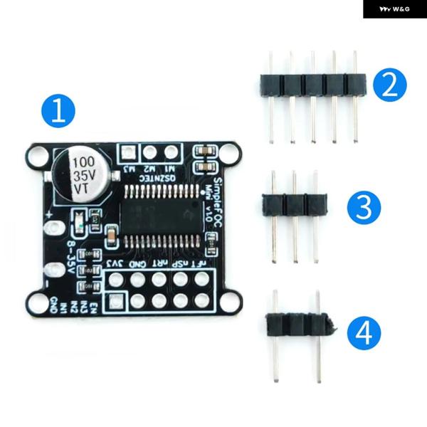DRV8313 シンプル FOC ミニ V1.0 DC ブラシレスモータードライバーボード FOC コントロール ドライバー SVPWM コントロール DC 8-30V モジュール カスタム パーツ アクセサリーHigh-concerned...
