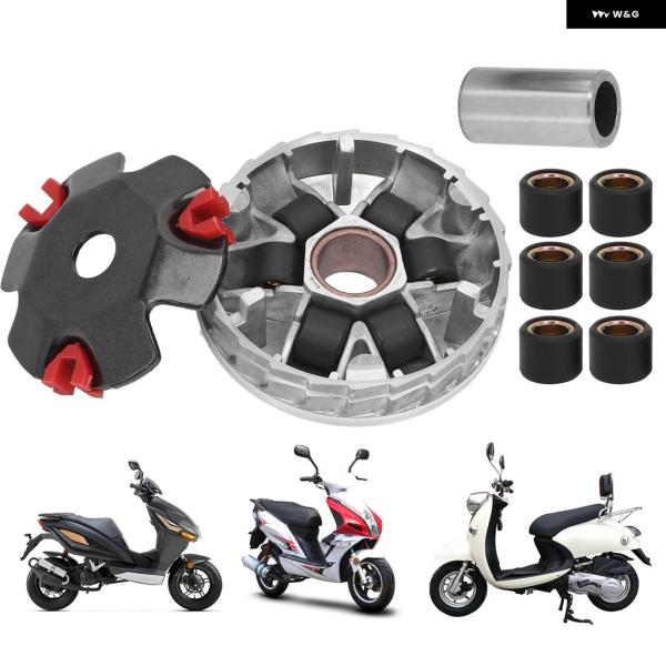 レーシングバリエーターキット 放熱性能に高性能GY6 50CC 139QMBベース エンジン カスタム パーツ アクセサリーHigh-concerned chemical:NoneOrigin:Mainland ChinaRacing Va...