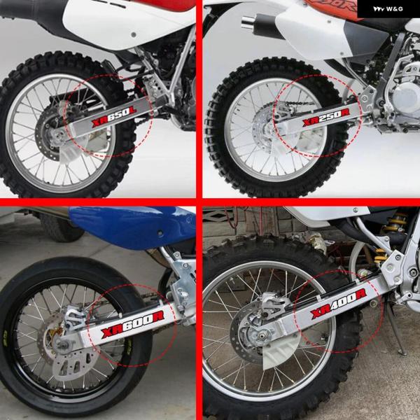 2個 オートバイ スイングアーム デカール ステッカー キット ホンダ XR400R XR650R XR650L XR600R XR350R XR250R/L XR150R XR100R XR80R カスタム パーツ アクセサリーHigh-...