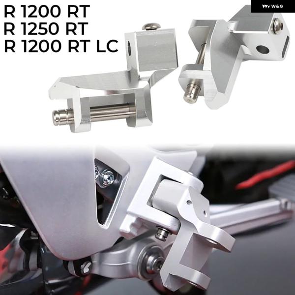 BMW R1200RT R1250RT R1200RT LC 2014-2022 2020 2021 R1250 RT オートバイ ライダー フットレスト フロント フットペグ ローダウンキット カスタム パーツ アクセサリーHigh-co...