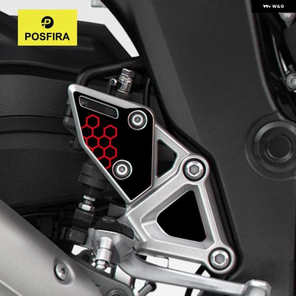 オートバイ フットレスト サイド パネル ステッカー デカール ホンダ CB 1000 ホーネット CB1000 SP 2025 ペダルヒールデコレーション カスタム パーツ アクセサリーHigh-concerned chemical:No...