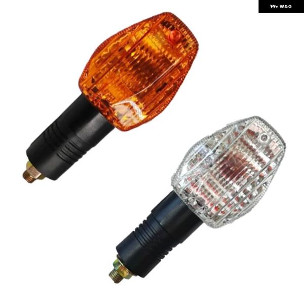 12V オートバイ ウインカー アンバー ライト バルブ インジケーター ホンダ CB400 CBR600 CB1300 CBR1000RR カスタム パーツ アクセサリーBattery Included:NoHigh-concerned ...