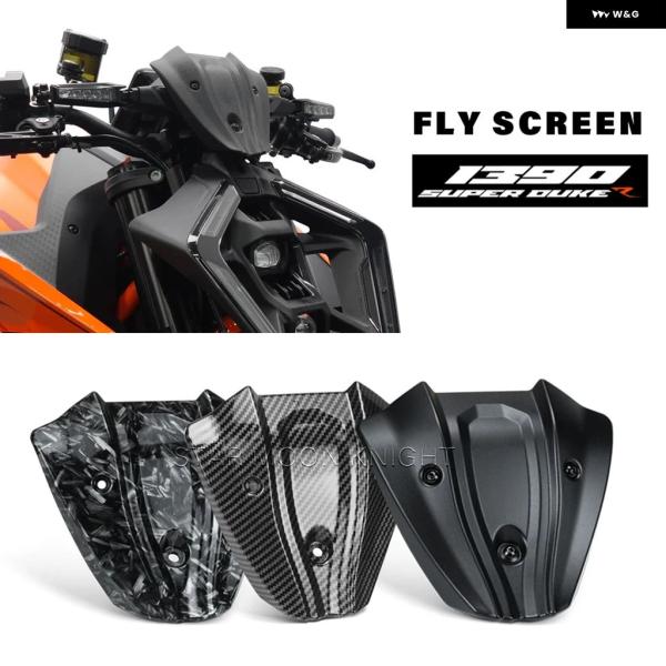 オートバイ 1390 SUPER DUKE R 1390 SUPERDUKE R EVO 2024- フロント スモール ウインドシールド フェアリング カスタム パーツ アクセサリーHigh-concerned chemical:None...