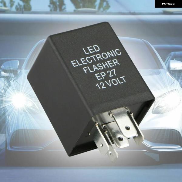 1個 車用 5ピン EP27 FL27 電子式 LED フラッシャー リレー ウインカー バルブ ハイパーフラッシュ問題解決 カスタム パーツ アクセサリーHigh-concerned chemical:NoneOrigin:Mainlan...