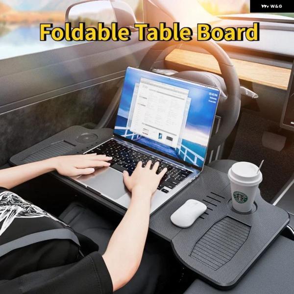 折りたたみ 式テーブルボード テスラ モデル3/Y/S/X/3+ 車用 ステアリングホイール ダイニングトレイテーブル インテリア 2017-2025 カスタム パーツ アクセサリーHigh-concerned chemical:NoneO...