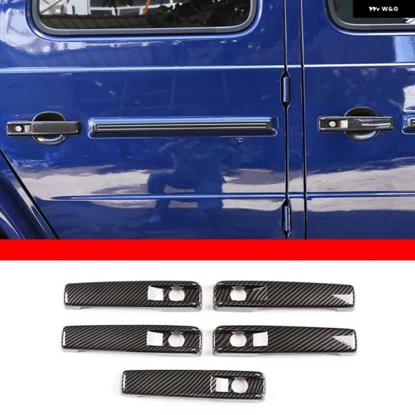 メルセデス ベンツ G クラス W461 W463 G63 G500 G350 2004 - 2021 ドアハンドル カバー 車用ハンドルカバー 装飾 フレーム ABS カスタム パーツ アクセサリーHigh-concerned chemi...