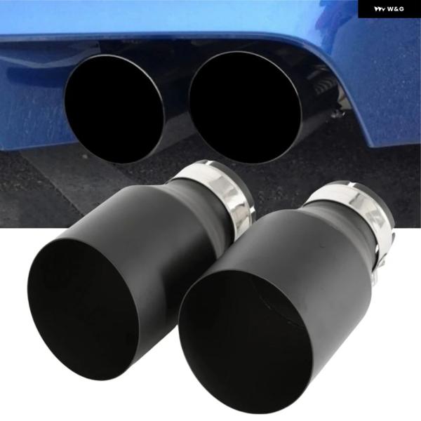 マットマフラーエンド パイプ マフラースラッシュカット排気チップ 1個 カスタム パーツ アクセサリーHigh-concerned chemical:NoneSpecial Features:Performance TuningOther ...