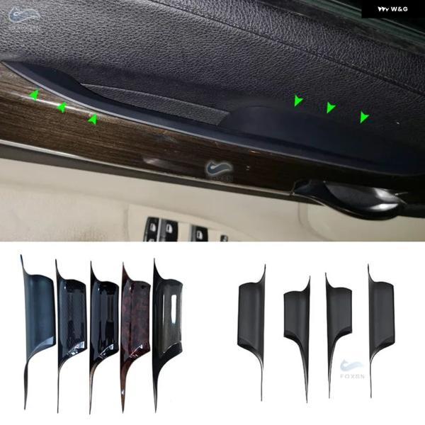 BMW 7シリーズ F01 2009 - 15 730 740 750 760 インテリア ドアハンドル プルカバー トリム カスタム パーツ アクセサリーHigh-concerned chemical:NonePlacement on V...