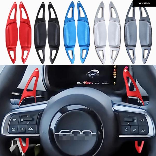 フィアット 600 ラプリマ ハイブリッド 2024 2025 車用 ステアリングホイール シフト パドル DSG カスタム パーツ アクセサリーProduct Name:New StyleHigh-concerned chemical:N...