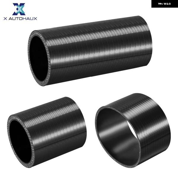 127MM/102MM/76MM/63MM/38MM/25MM 0.98インチ-5インチ ID 強化ストレートシリコンカプラーホースターボインテーク パイプ カスタム パーツ アクセサリーHigh-concerned chemical:No...