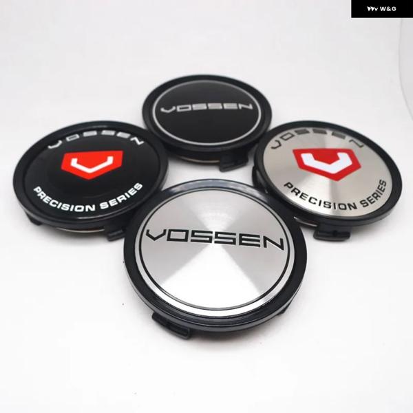 4個 75MM 70MM VOSSEN ホイールセンターハブキャップ ハブキャップ カーリム カバー バッジ カスタム パーツ アクセサリーHigh-concerned chemical:Noneis_customized:YesOrigi...