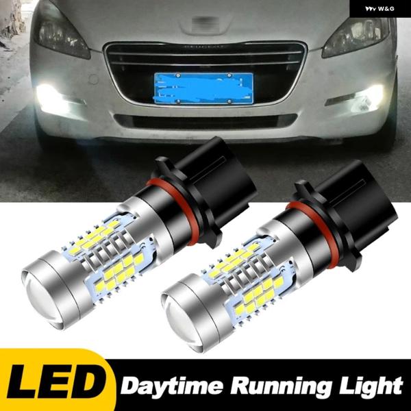 2個 P13W CANBUS プジョー 508 W SW 2011-2018 PSH23W LED バルブ デイタイム ランニングライト DRL ランプ ホワイトカー カスタム パーツ アクセサリーHigh-concerned chemic...
