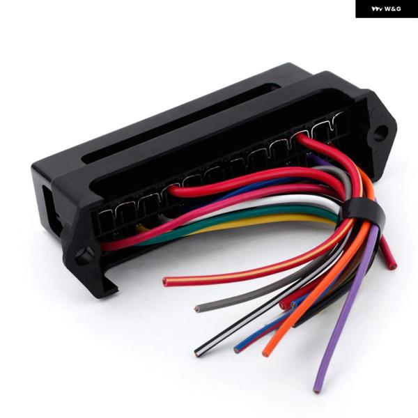 12 ウェイ DC32V 回路カートレーラーブレードヒューズ ボックス ブロック ホルダー ATC ATO 2 入力 12 出力ワイヤー カスタム パーツ アクセサリーHigh-concerned chemical:NoneOrigin:M...