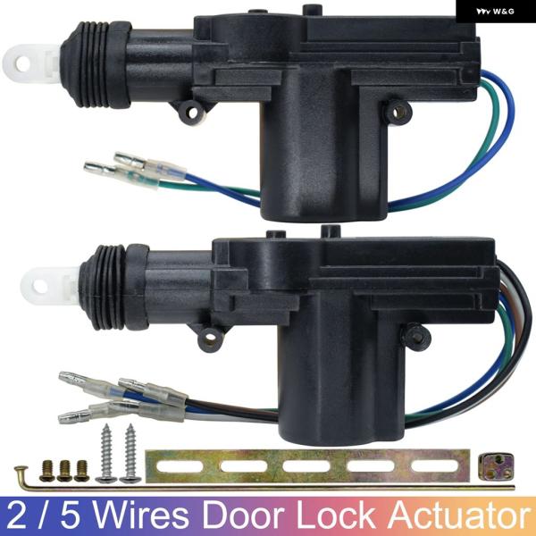 12V 車用 2 線式 フロント リア 4 ドア パワーロックアクチュエータキット ソレノイド 5 線式 電動リモートロック システム 車両エントリー ガンタイプ カスタム パーツ アクセサリーHigh-concerned chemical...